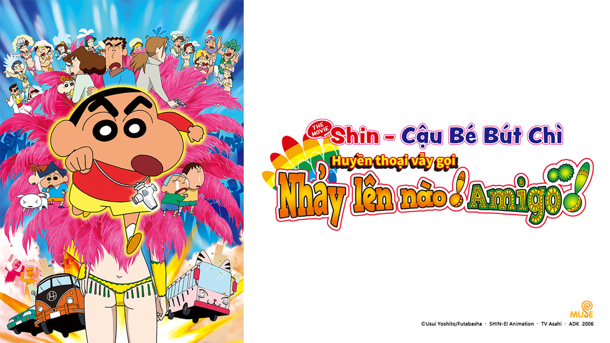 Shin - Cậu Bé Bút Chì: Huyền Thoại Vẫy Gọi! Nhảy Lên Nào! Amigo ...